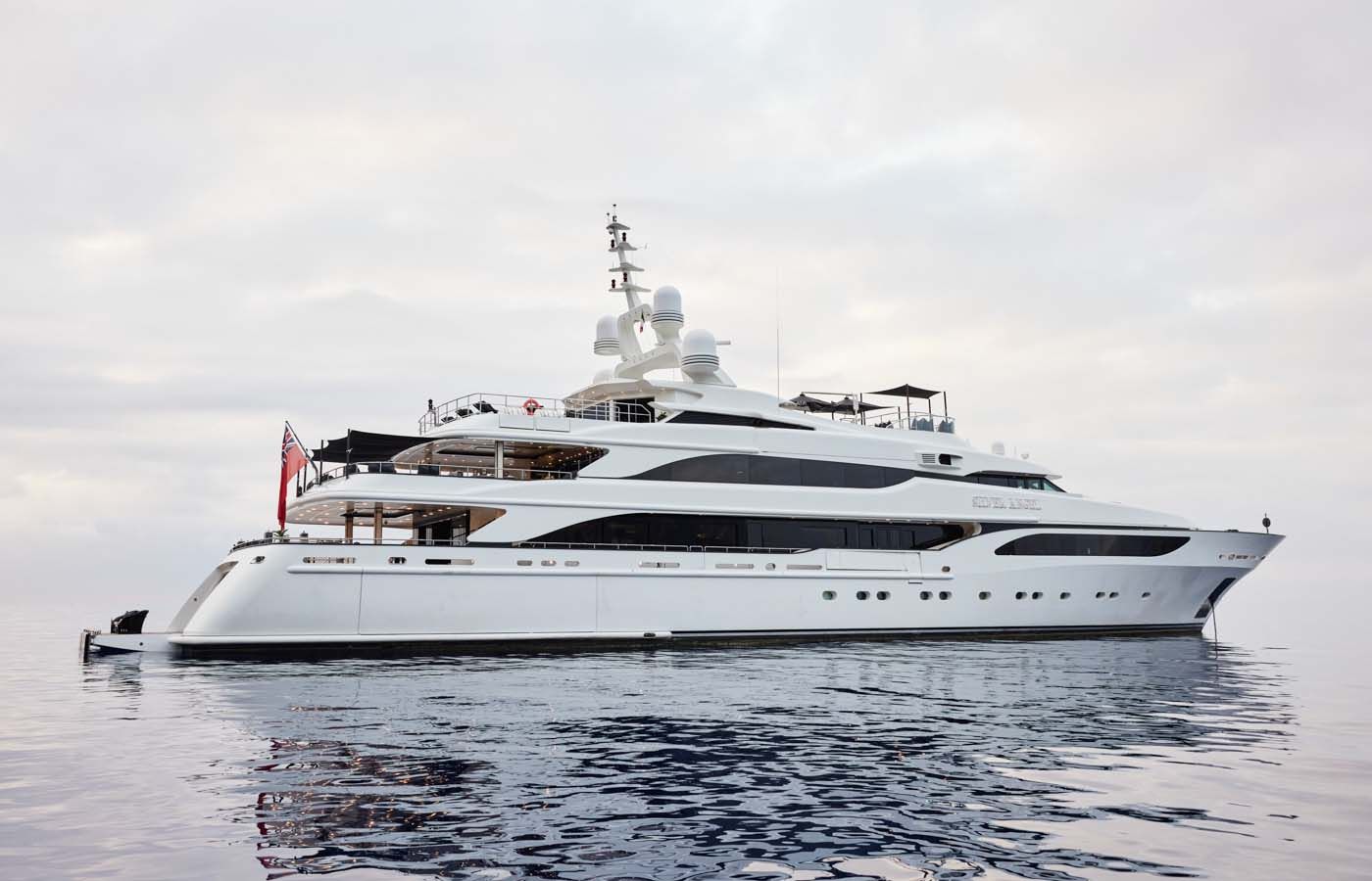 SILVER ANGEL yacht for charter (Benetti, 64.5m, 2009)